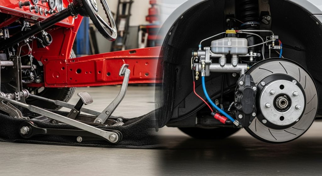 Manual Brakes vs Power Brakes: Stopping Power Showdown