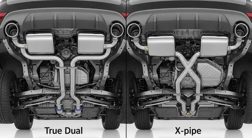 True Dual vs X Pipe: Exhaust Showdown